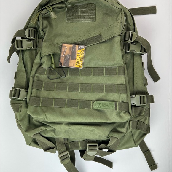 Highland Tactical | Bags | Stealth Highland Tactical Dark Green ...